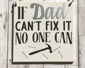 Dad sign | Etsy