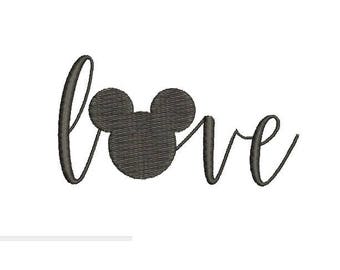 Mickey mouse heart | Etsy