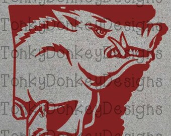 Razorback svg | Etsy