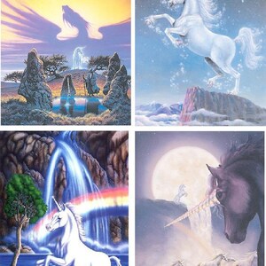 Unicorn fabric panel | Etsy