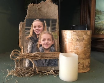 Engraved Double Picture Frame Two Photos Custom Family