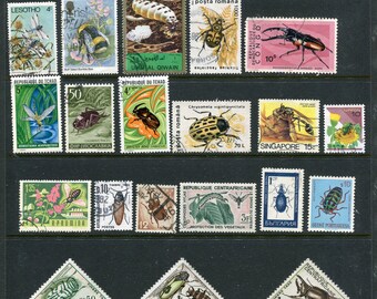 Bug stamps | Etsy
