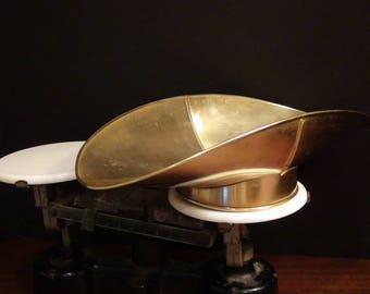 Antique scale pan | Etsy