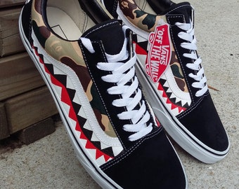 Bape vans | Etsy