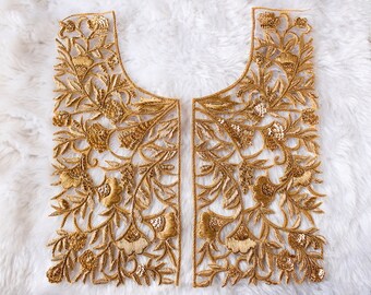 Neckline applique | Etsy