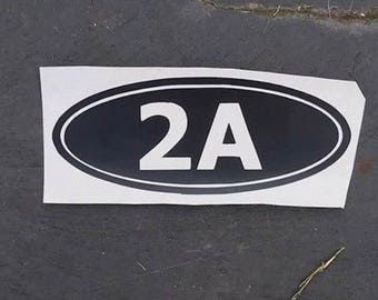 2a decal | Etsy