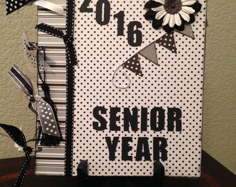 Senior memory book | Etsy