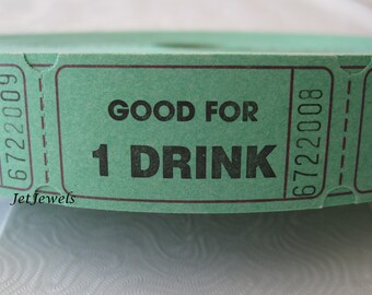 Free Drink Ticket Personalized Drink Party Printable