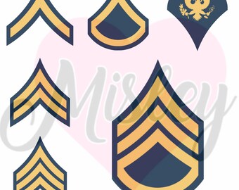 Army insignias | Etsy