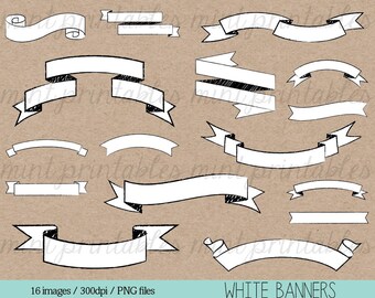 Chalkboard Banners Clipart Chalk Clipart Chalkboard Ribbons