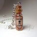 Iocane Powder Glass Bottle Necklace Poison Potion Vial Charm
