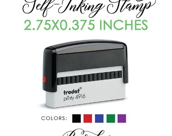 Custom Rubber Stamp 4x4 inches Logo Stamp Wedding Stamp