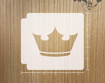 Crown stencil | Etsy