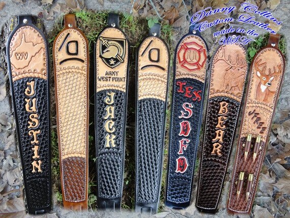 Custom Leather Rifle Slings