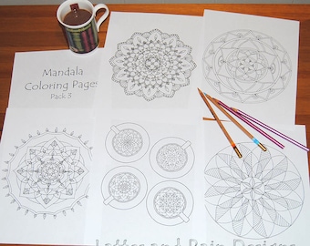 Mandala Coloring Book