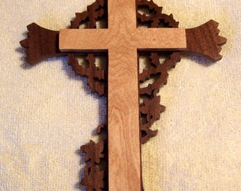 Wooden celtic cross | Etsy