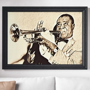 Jazz wall art | Etsy