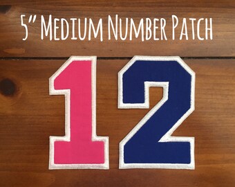 Iron on numbers | Etsy