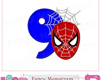 Spiderman numbers | Etsy