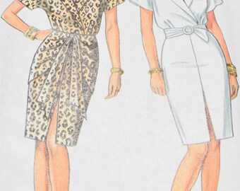 1980s dress pattern | Etsy