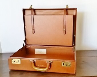 Vintage briefcase | Etsy