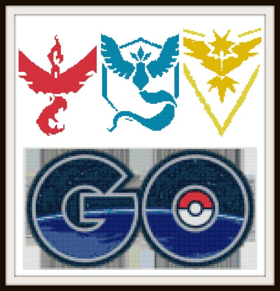 Pokemon Go Cross Stitch Bundle Pokemon Cross Stitch Pattern