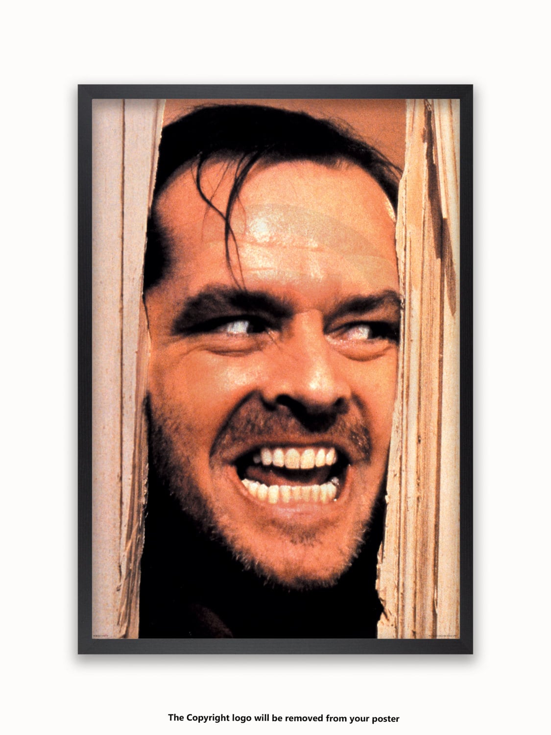 The Shining Jack Nicholson Poster