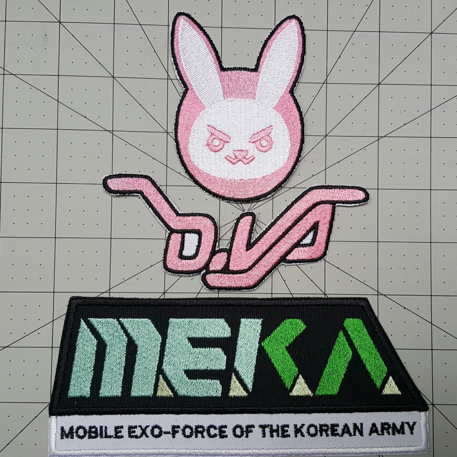 Full Size D.VA Ver 1 set Overwatch Inspired Embroidered