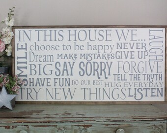 Wood signs sayings | Etsy