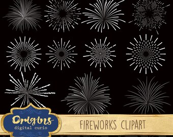 Fireworks art | Etsy