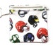 Football theme pouch football coin purse coin purse