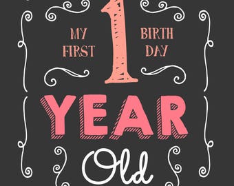 1 year old | Etsy