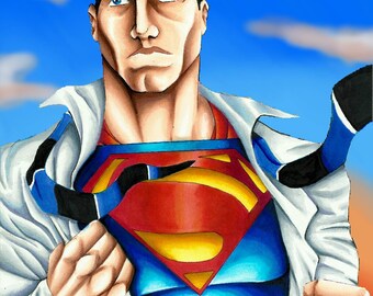 Superman Print 11x17