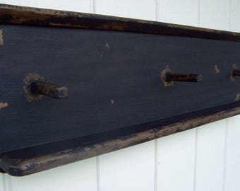 Primitive peg rack | Etsy