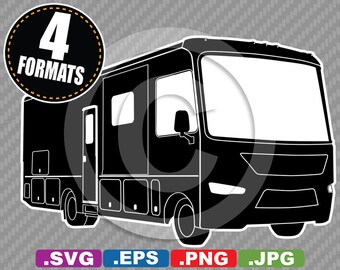 Motorhome svg | Etsy