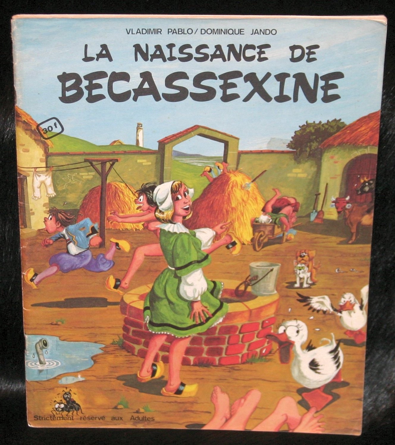 Curiosa erotic comics pastiche Becassine erotic parody the