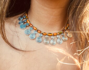 Tribal necklace | Etsy