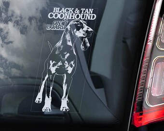 Black tan coonhound | Etsy