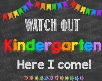Kindergarten here i | Etsy