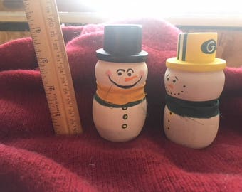 Turned Wooden Snowman unfinished wooden snowmen diy wood