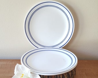 Blue stripe corelle | Etsy