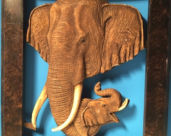 Elephant picture | Etsy