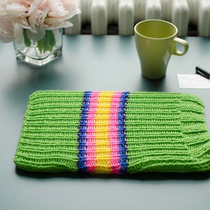 Knit laptop sleeve | Etsy