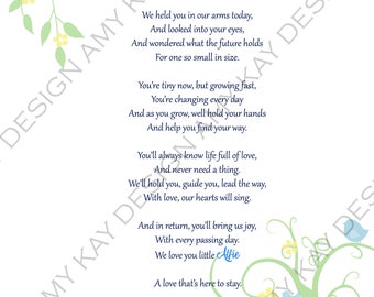 Poems for godson | Etsy