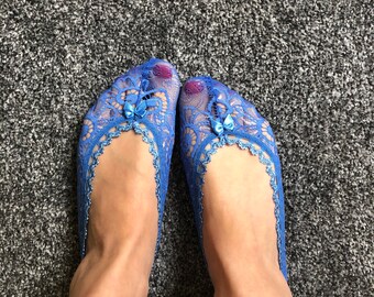 Lace socks for heels | Etsy