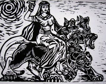 Whore of babylon | Etsy