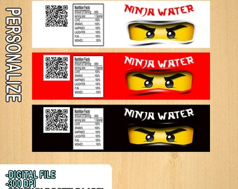 Ninjago labels | Etsy