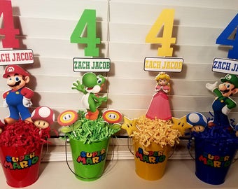 Mario centerpiece | Etsy