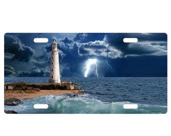 Lighthouse plates | Etsy