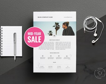 Media Kit Press Kit Templates Easy To Edit Clean & High